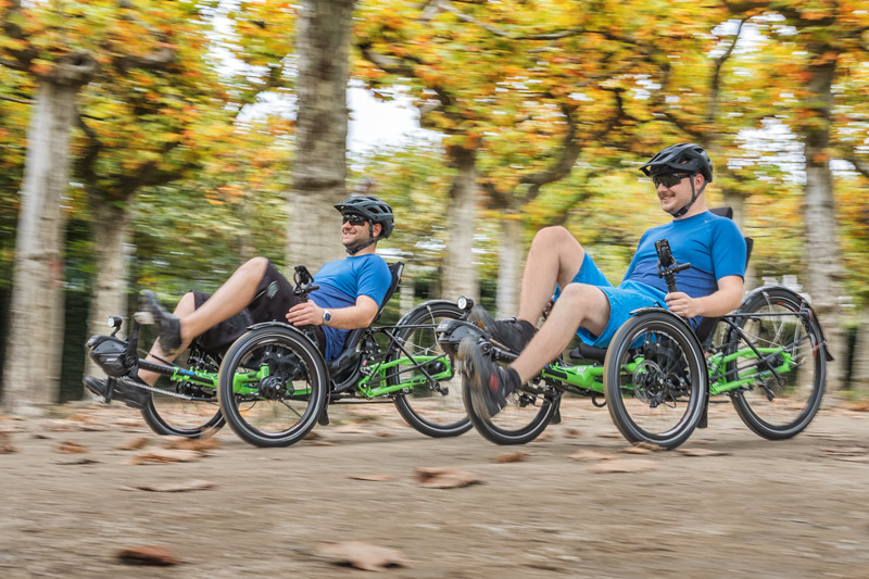 Das Liegedreirad ICE Adventure HD