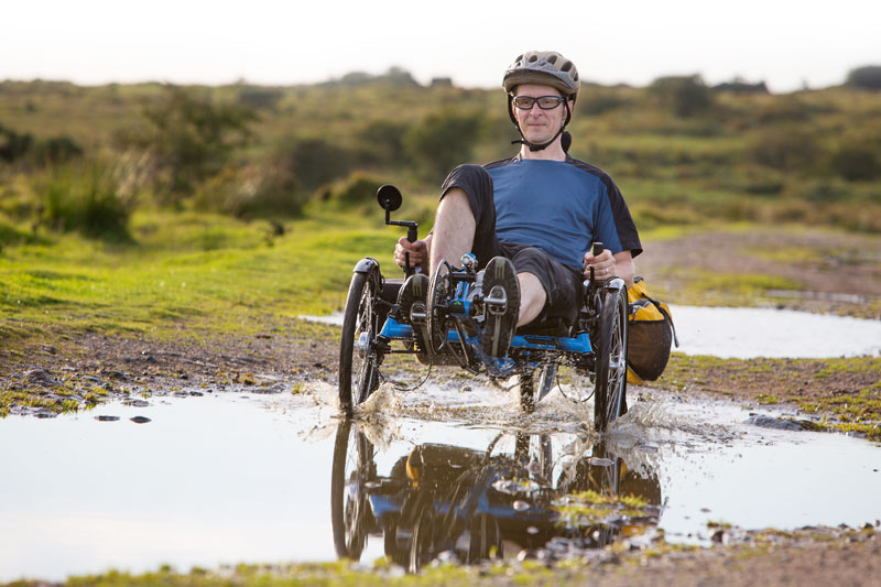 Das Liegerad ICE Adventure